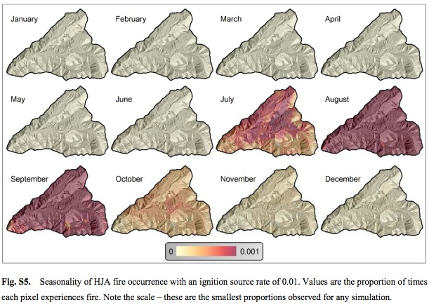 Fire Spread model linked with RHESSys – The Tague Team Lab